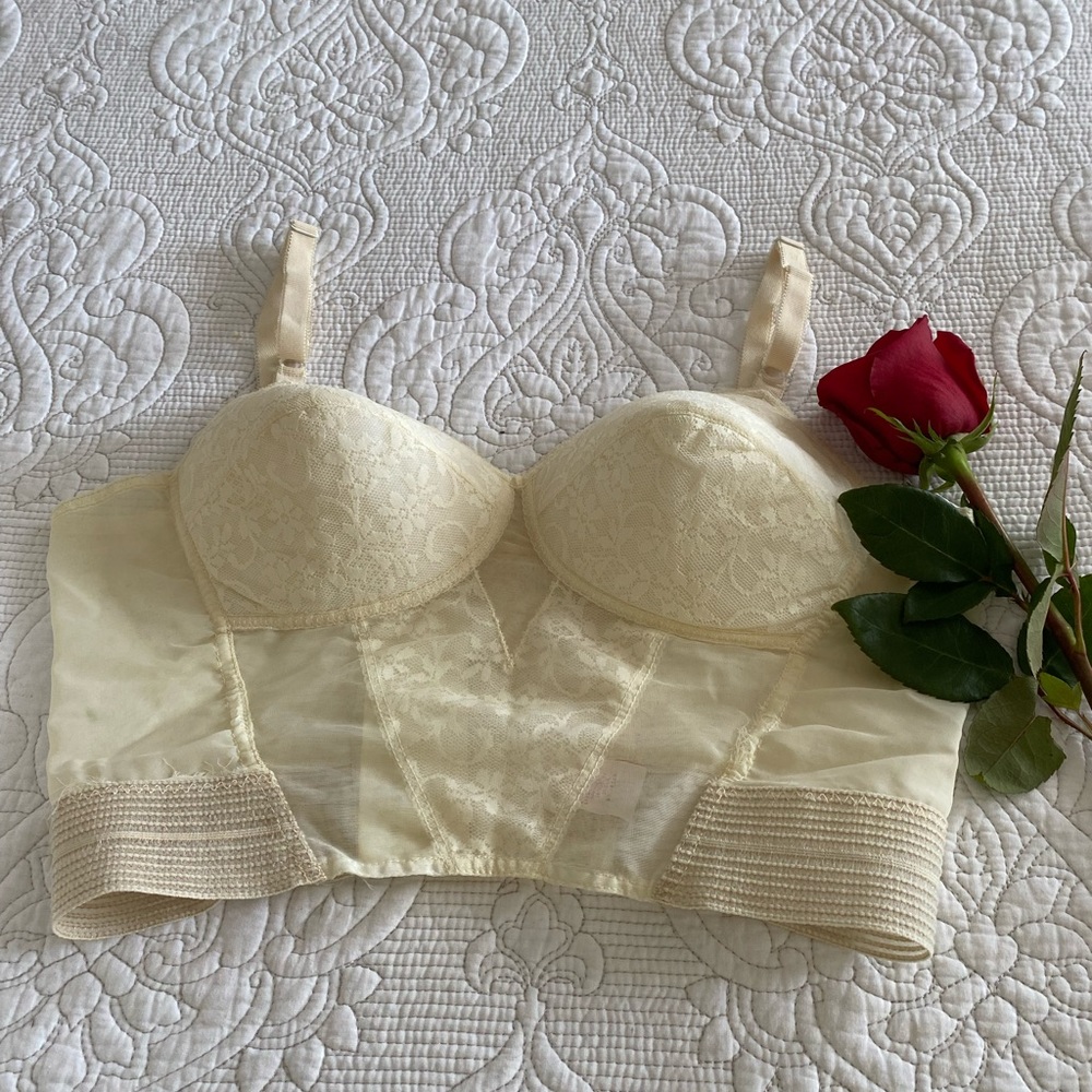 Host Pickvintage 1950’s Formfit Rogers Corset Bra Rare - Gem